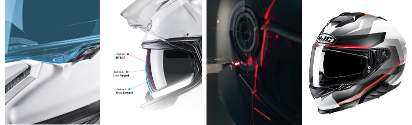 HJC i71 | motorhelm | Bij 4 Bikers and Bikes